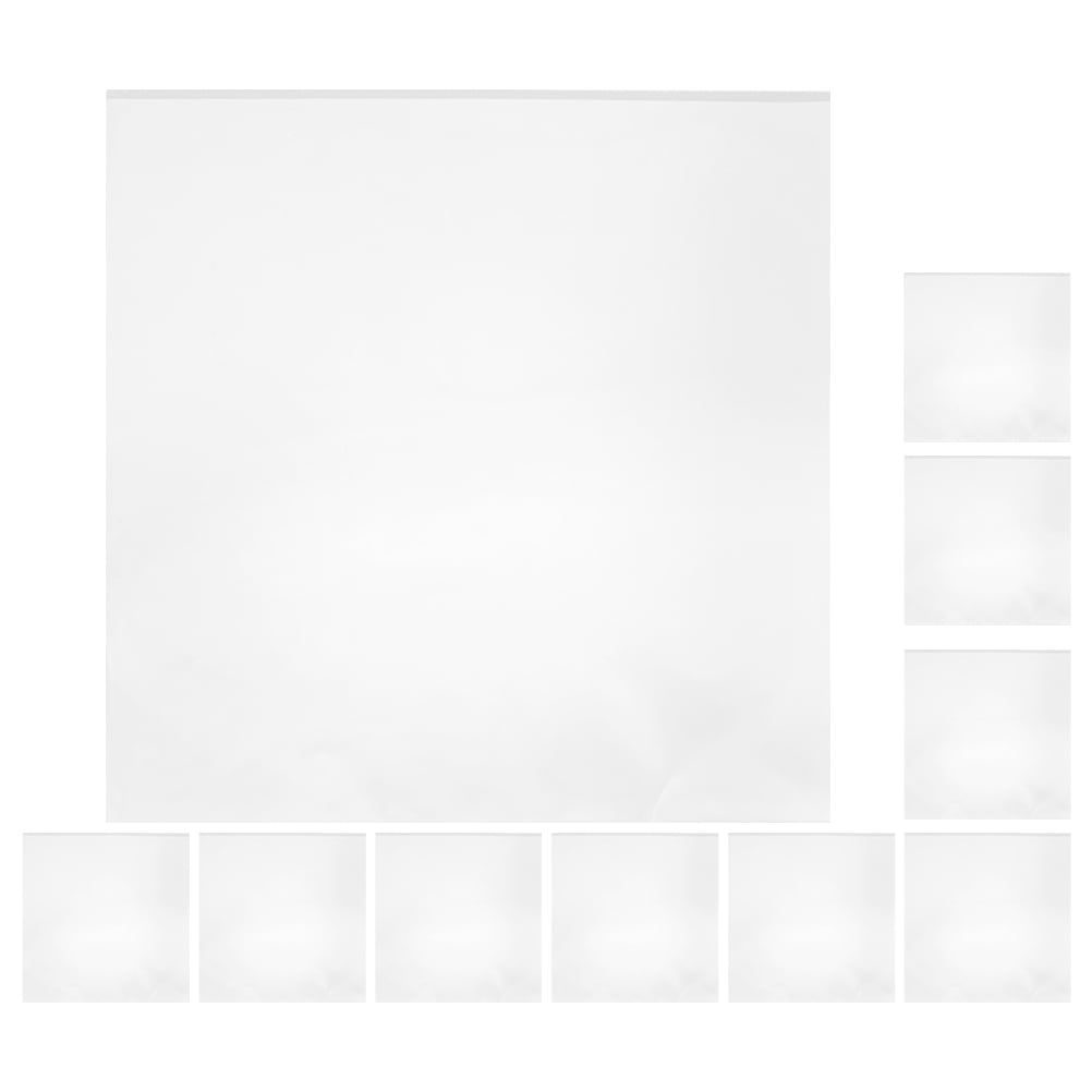 Raindrops Plastic Record Sleeves for Vinyl Records 10Pcs 12.8X12.8X0 ...