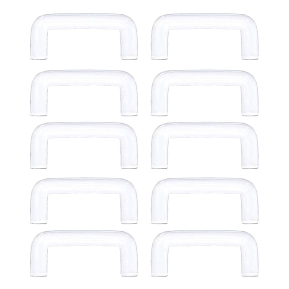 10pcs Transparent Septum Rings Retainers U-Shaped Piercing Hider ...