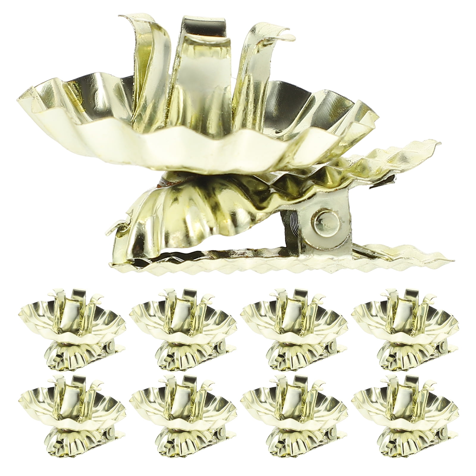10pcs Clip Type Candle Holders Iron Art Candle Holder Tree Candle ...