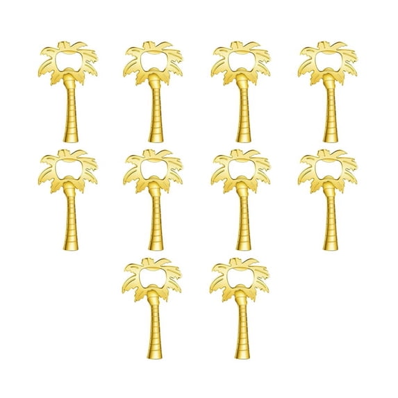 Symkmb 10pcs Coconut Tree Bottle Opener for Wedding Shower Guest Gifts ...