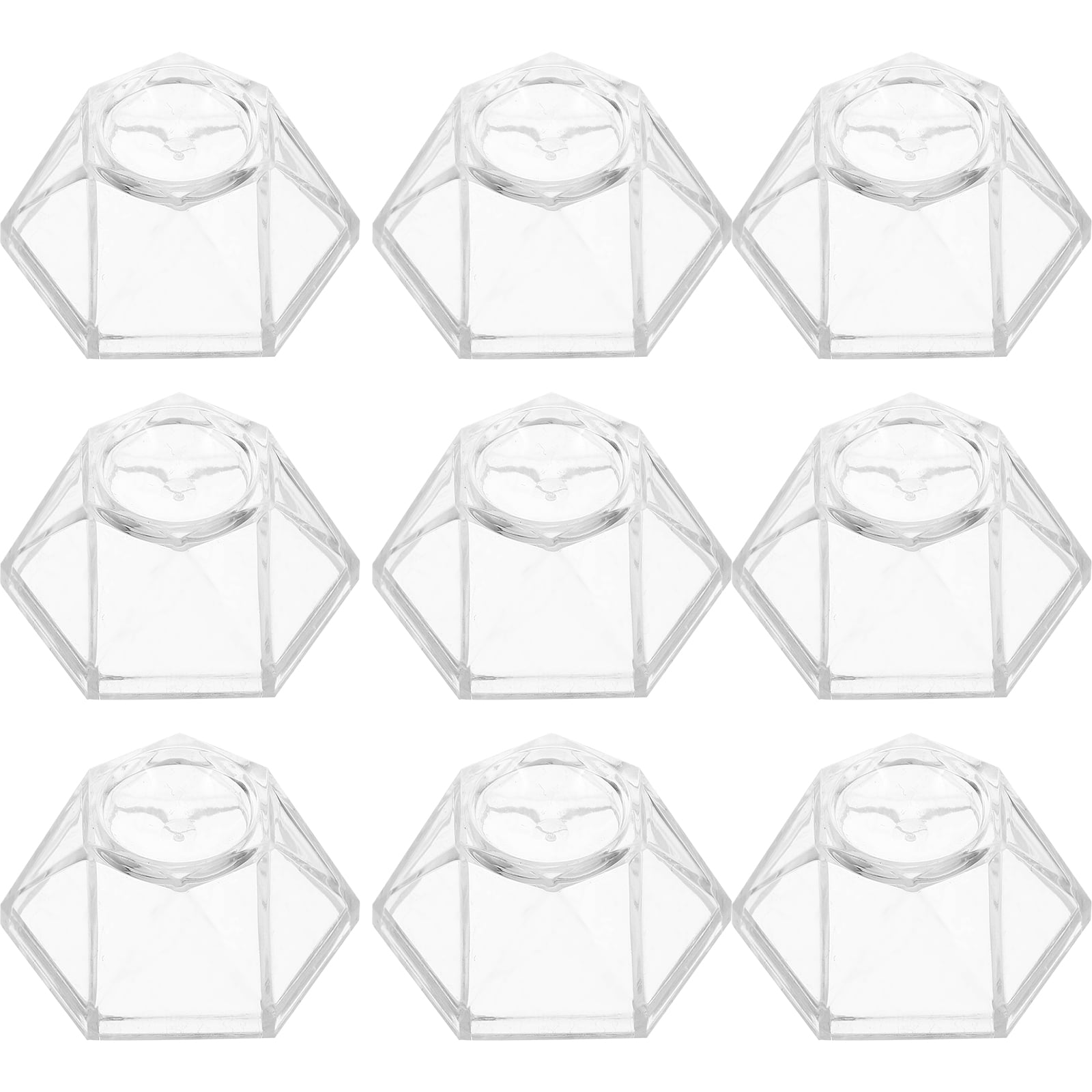 10pcs Concave Surface Crystal Display Stand Crystal Ball Display Stand ...