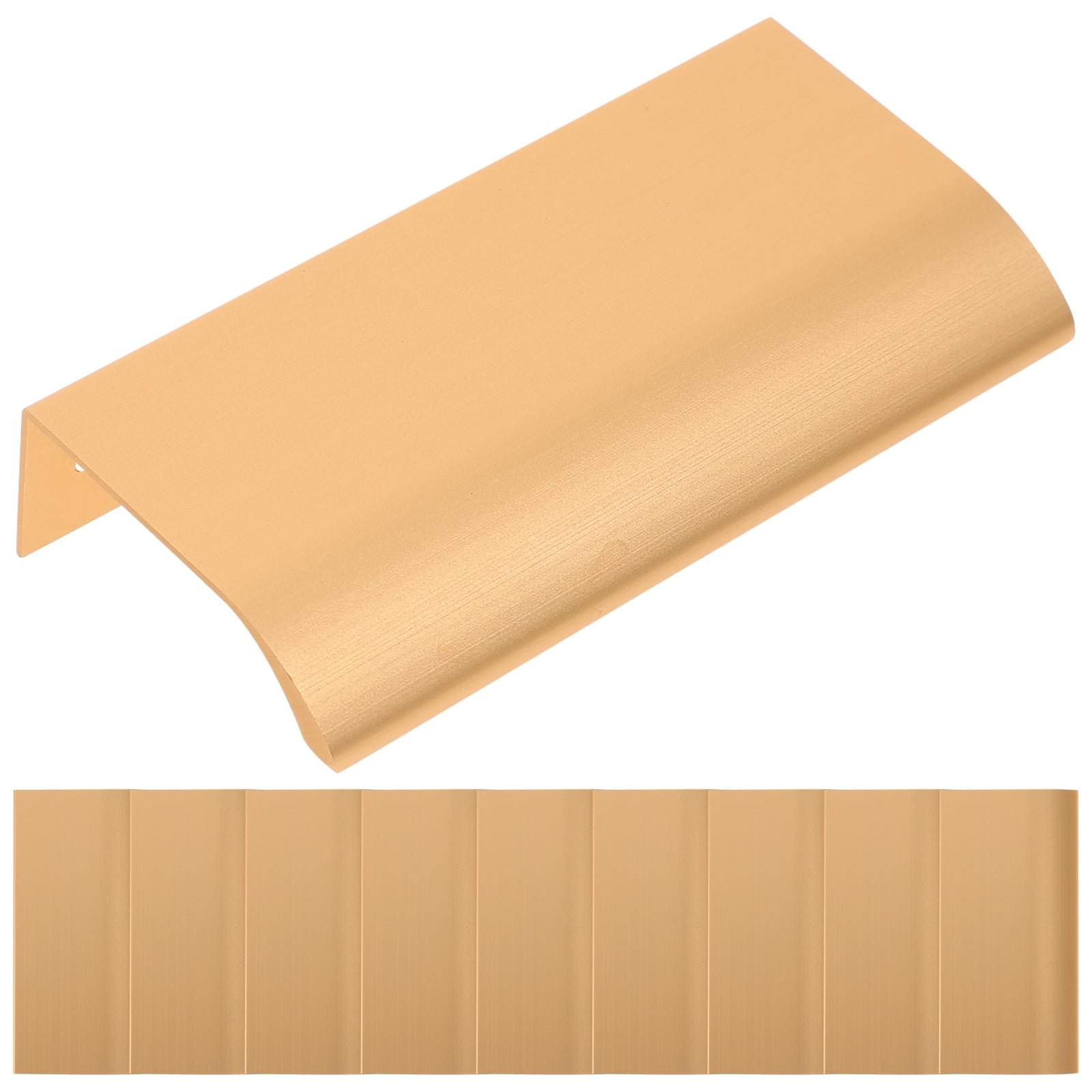 10pcs Concealed Door Handles Hidden Cabinet Grips Kitchen Door Drawer ...