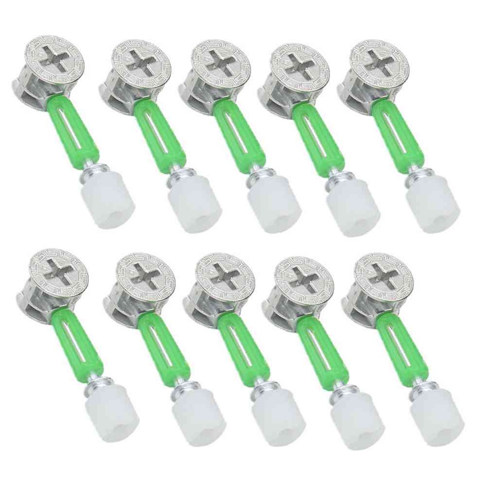 10pcs Connection Accessories Furniture Fastener Removable Eccentric ...