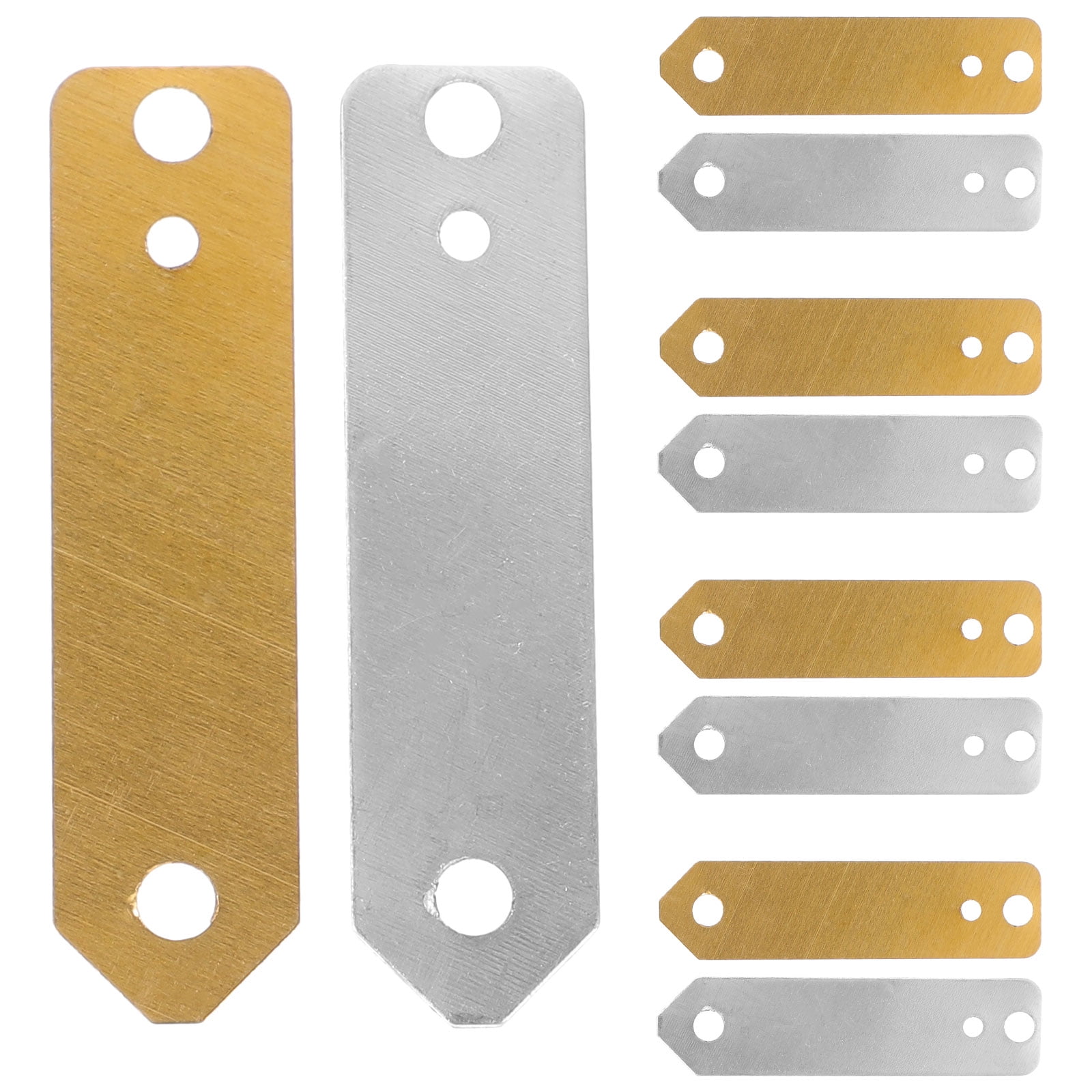 10pcs Copper Zinc Anode Sheet Electrode Strip Fruit Battery Experiment ...