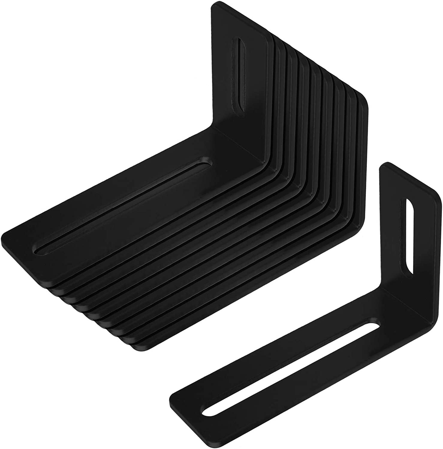 10pcs Corner Bracket (101+60) x30mm L Shape Right Angle Thickness 3mm ...