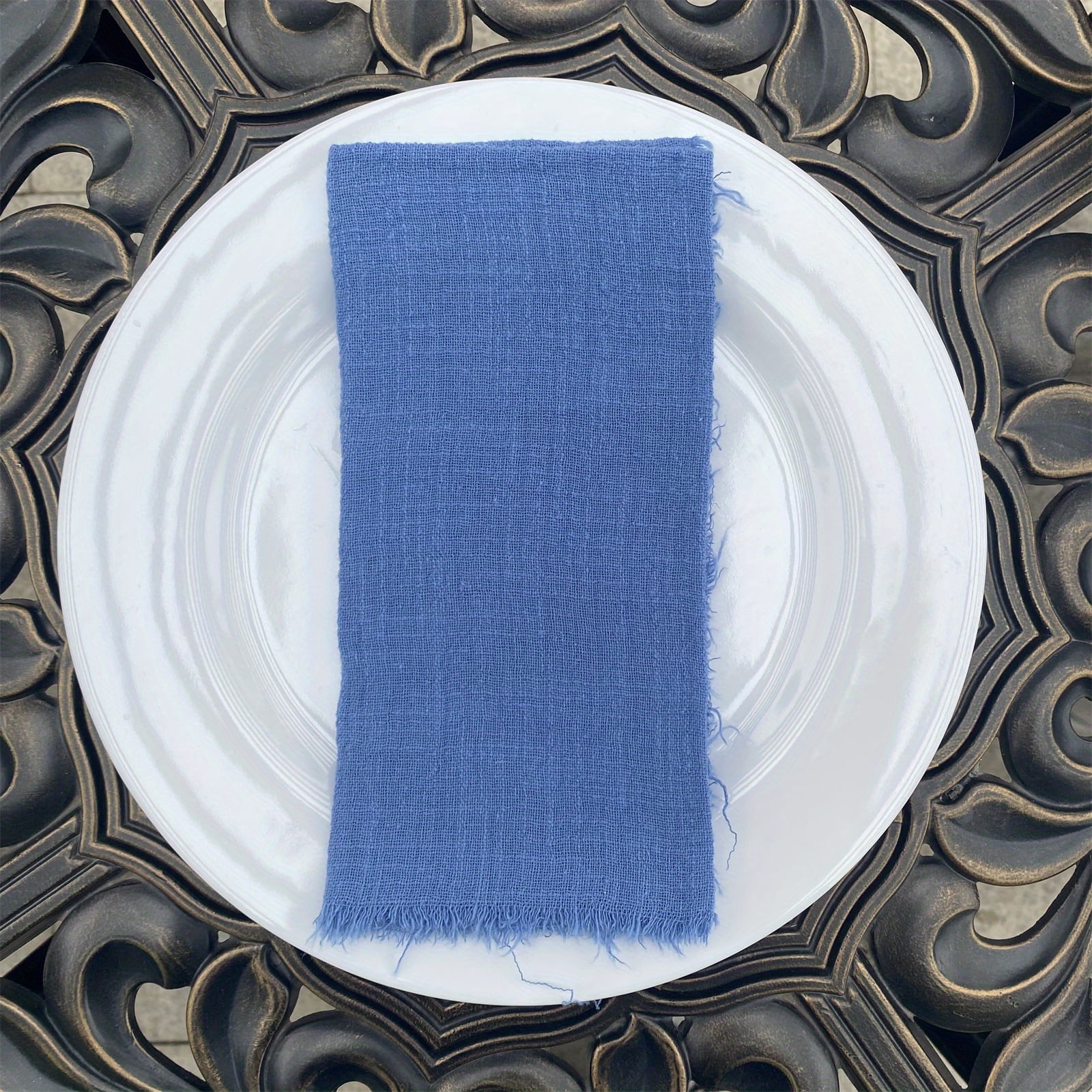 10pcs, Cotton Napkins, Cotton Plain Quilt Cheese Cloth, For Hotel ...