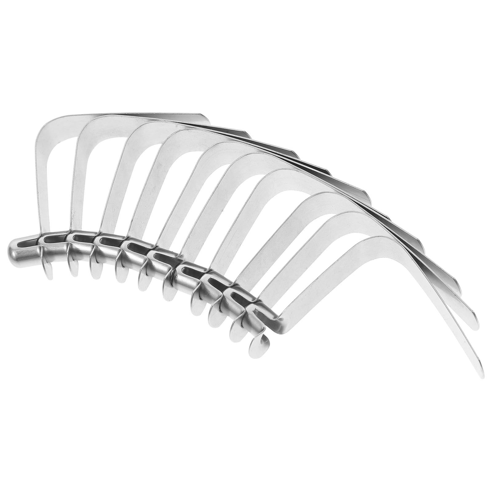 10pcs Cow Tube Single Pin Pole Push Button Spring Clips Cow Cattle Farm ...