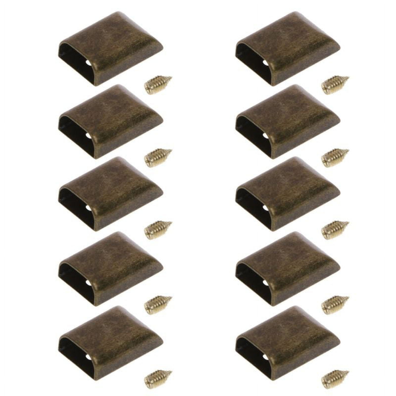 10pcs Craft DIY Metal Zipper Tail Clips Buckle Stop Tail Plug for Head ...