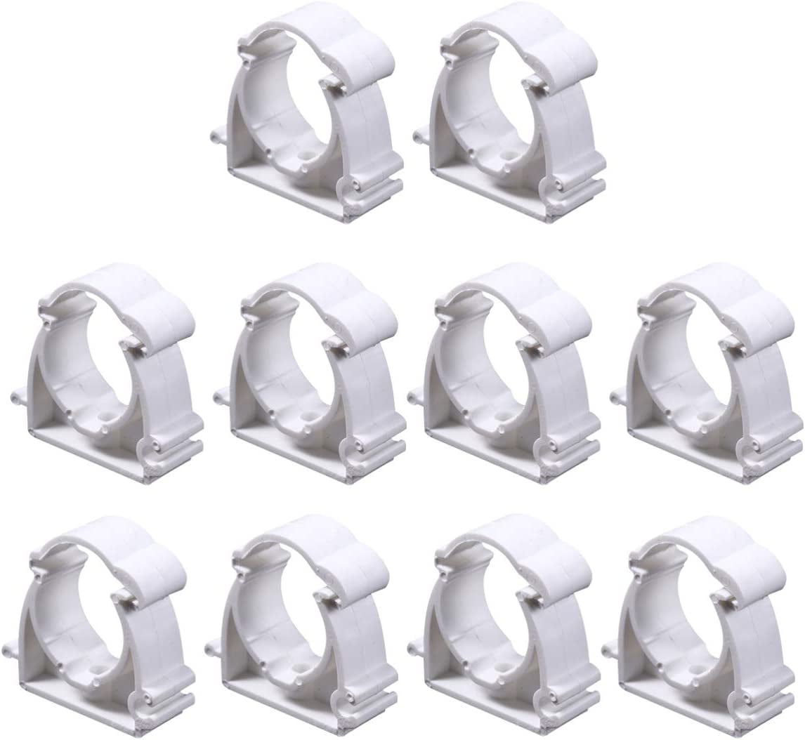 Cabilock 10pcs Water Pipe Clamps Clips Tubing Hose Hanger Support Pex ...