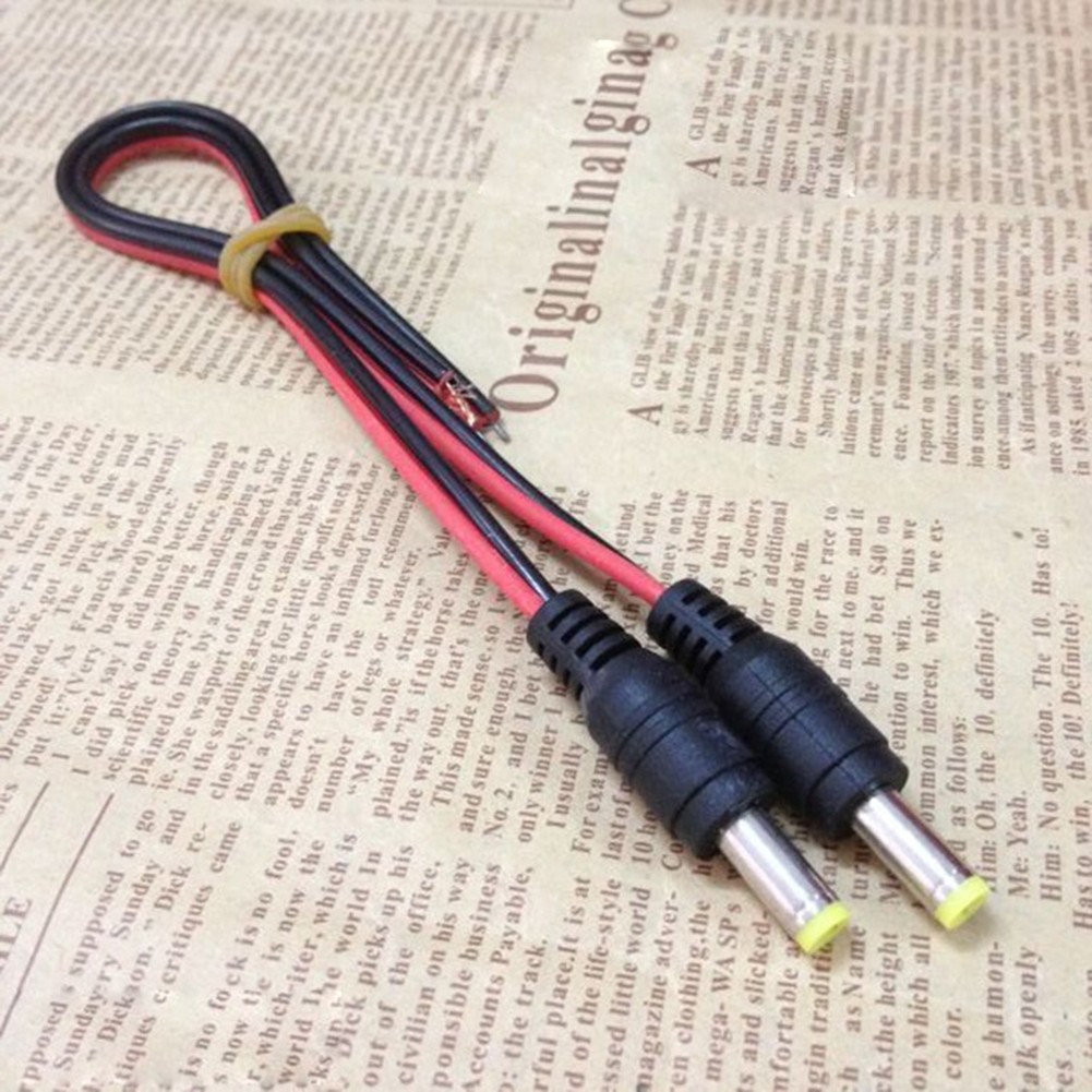 10pcs DC12V 5.5x2.1mm Male/Female DC Power Socket Jack Connector Cable ...