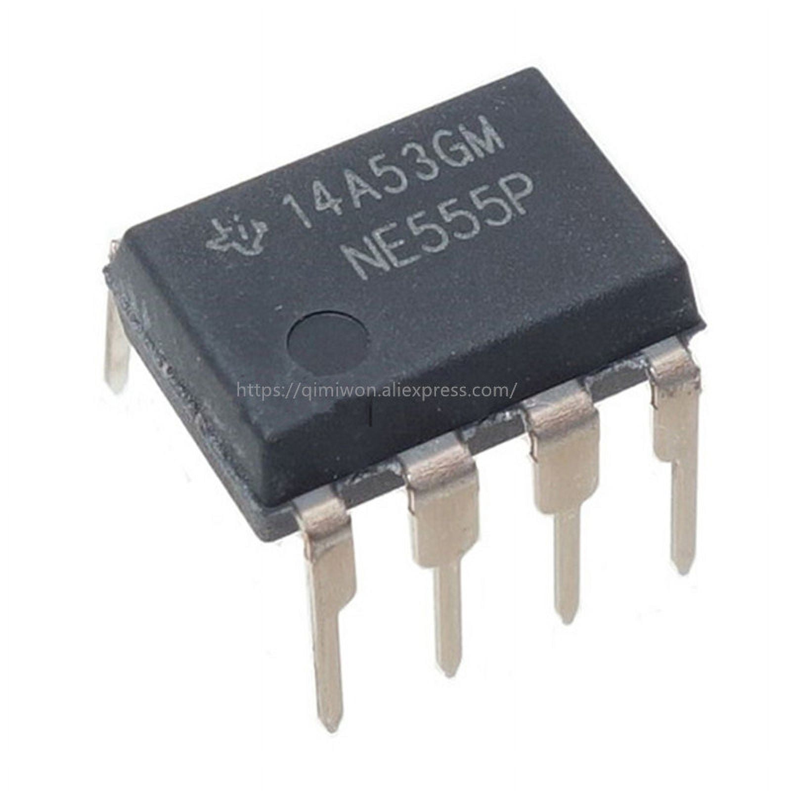 10pcs - DIP8 NE555 NE555P 555 timer programming oscillator chip, pin ...