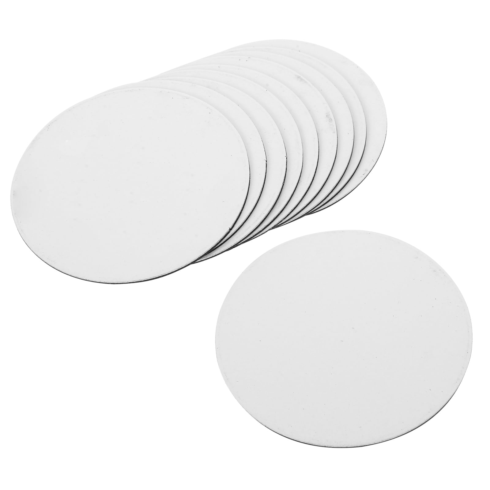 10pcs DIY Sublimation Magnets Heat Press Round Shape Magnets for ...