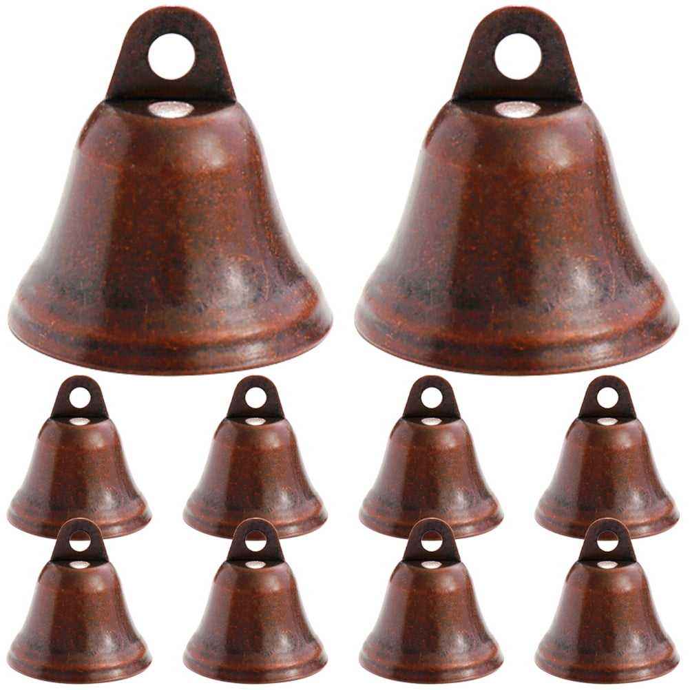 10pcs Decorative Bells Craft Bells Metal Small Bells Ornaments ...