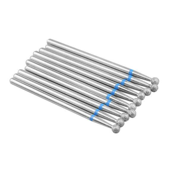 10pcs Diamond Nail Drill Bit Set of Milling Cutters for Manicure ...