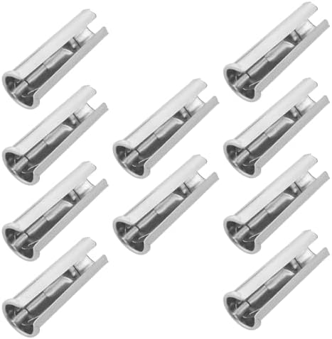 10pcs Dip Pen Ferrules Sleeve - 65 Manganese Steel Cover and Nib Holder ...