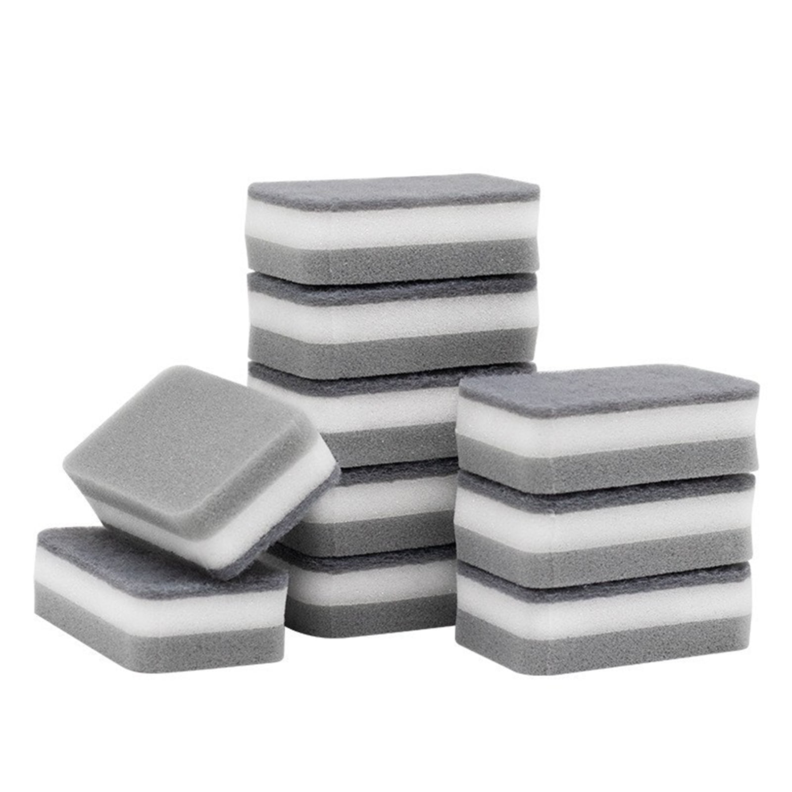 10pcs Dish Sponges For Washing Dishes With Scrubber, Non Scratch ...