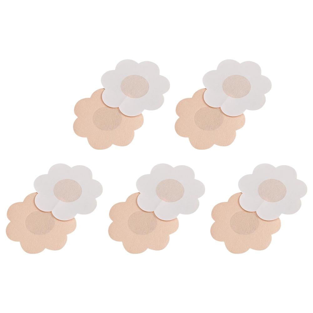 10pcs Disposable Cloth Nipple Stickers Invisible Traceless Summer Anti ...