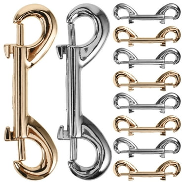 10pcs Heavy Duty Zinc Alloy Bolt Snaps Double Ended Rope Hooks Clip Key ...