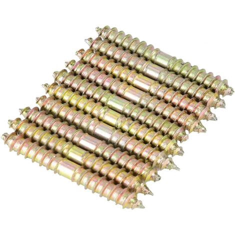 10pcs Double Ended Pan Head Screws Stud Screw Self Tapping Threaded ...