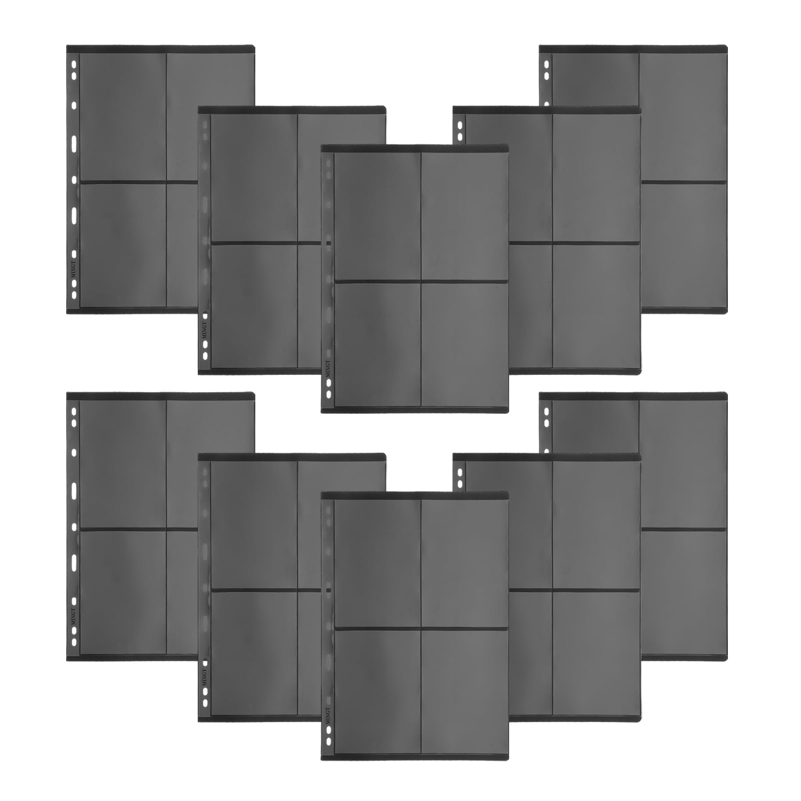 10pcs Double Sided Stamp Display Pages for Stamp Collectors Stamp Album ...