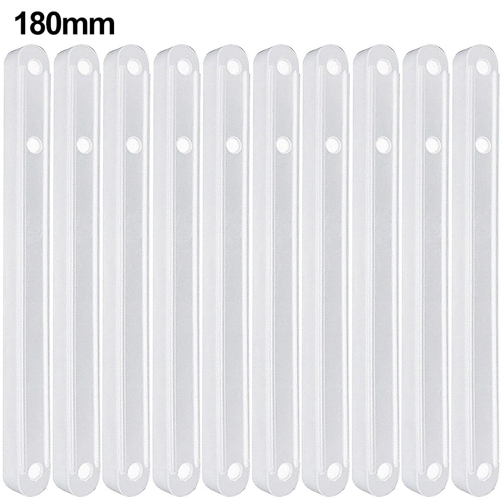 10pcs Drawer Runners 180/235/298mm Plastic Draw Rail Plastic Drawer ...
