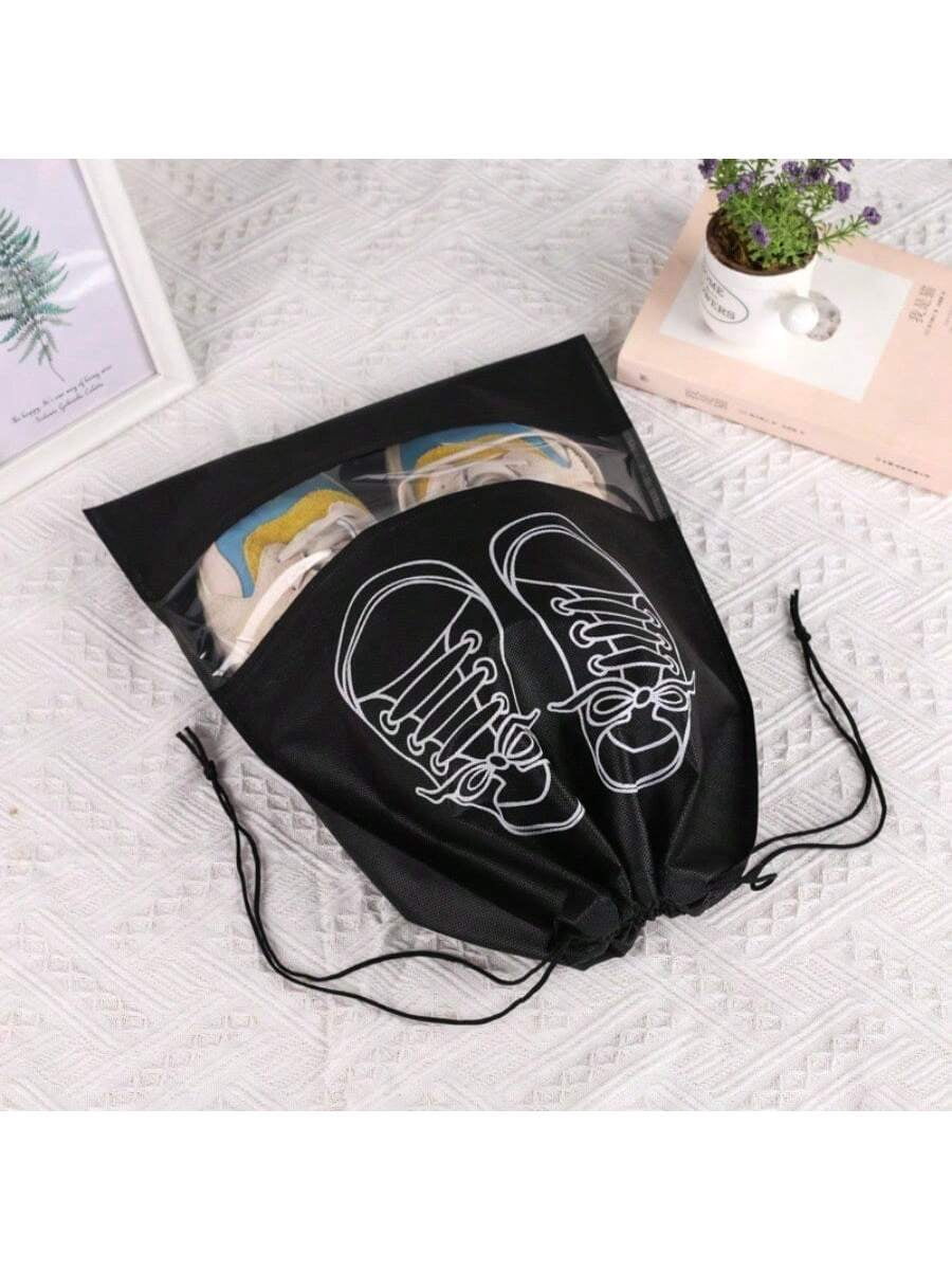 10pcs Drawstring Travel Shoe Bags for Men and Women, Large Shoe Storage ...