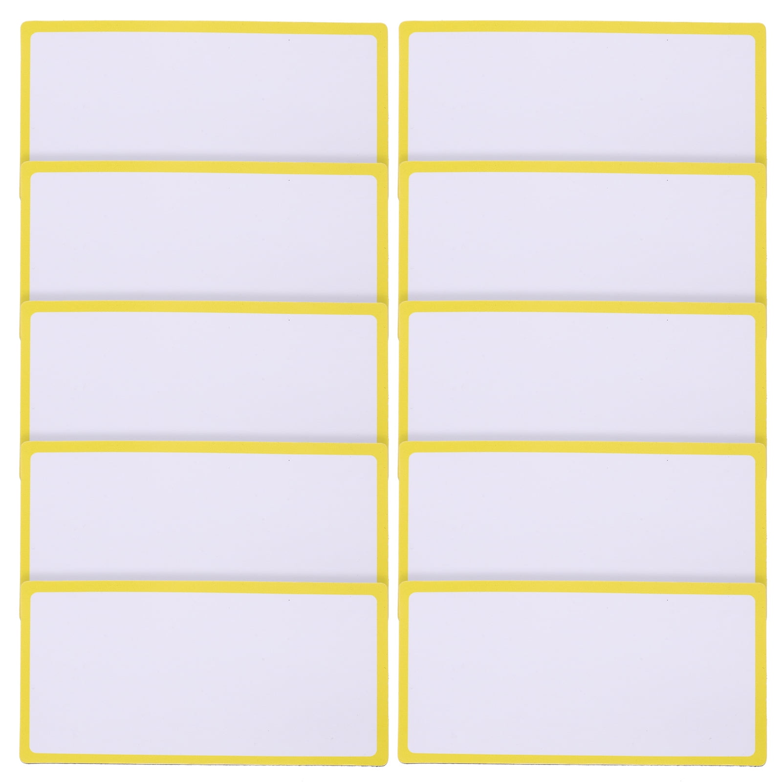 10pcs Dry Erase Magnetic Labels Name Plate Tags Reusable Label ...