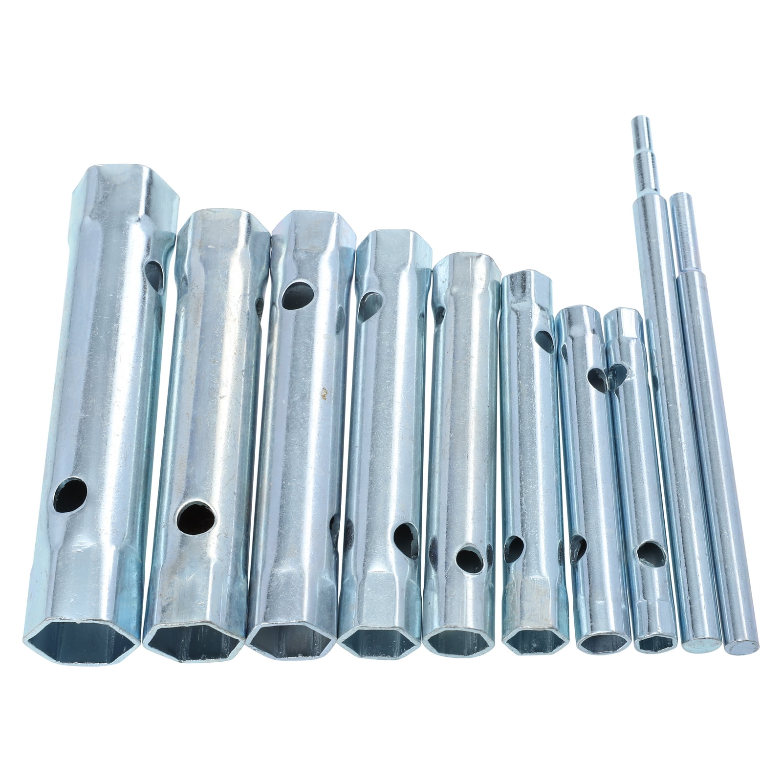 10pcs Dual-Ended Spanner Socket Plumber Back Nut Tap Set Extended ...