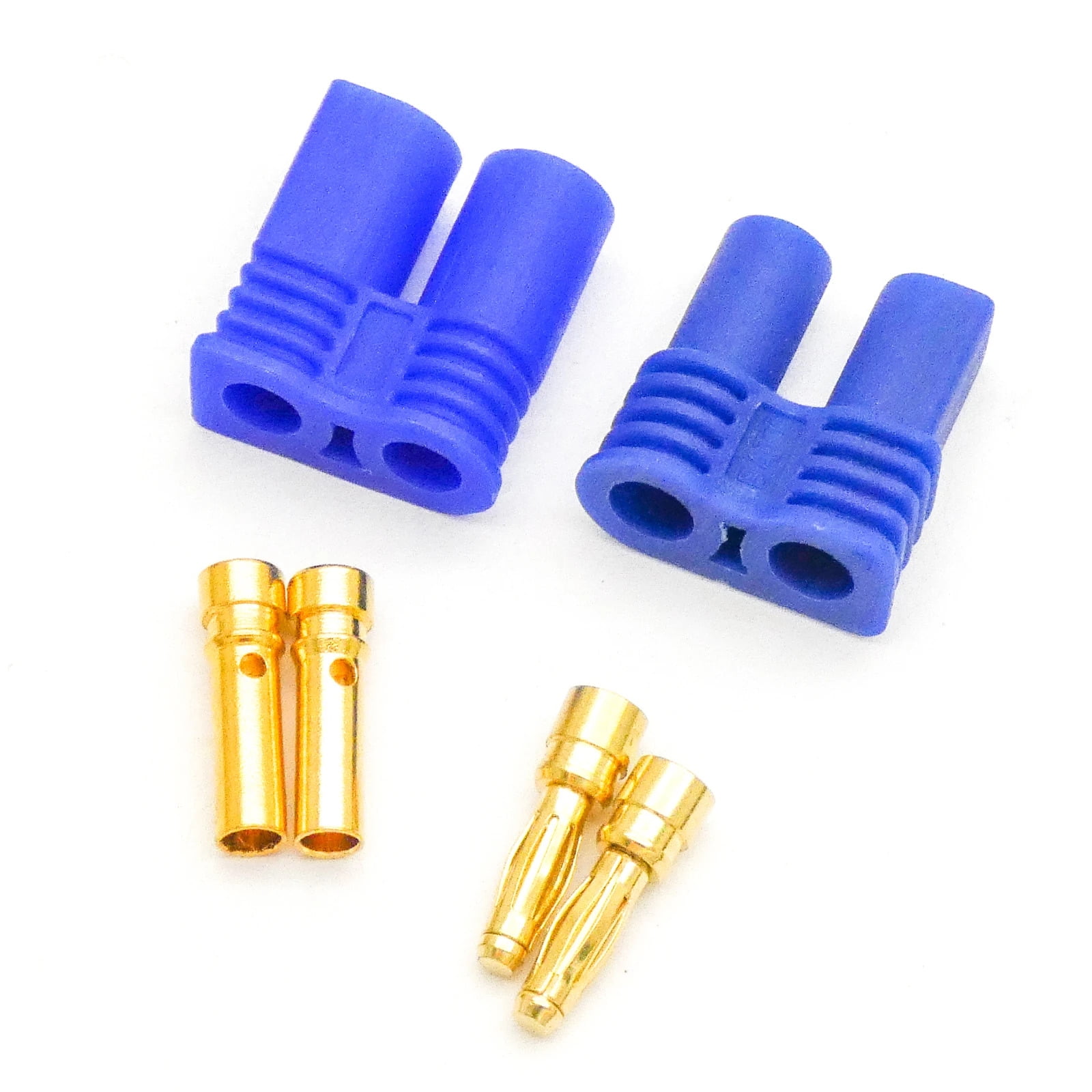 10pcs EC2 Connectors 2mm Banana Plug Bullet Connector (5x Male / 5x ...