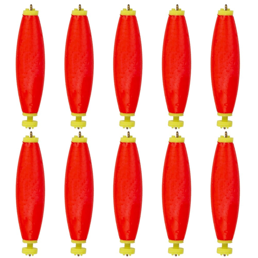 10pcs EVA Foam Fishing Floats Fishing Buoy Round Oval Floats Buoy ...