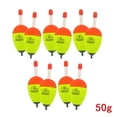 10pcs EVA Luminous Fishing Night Float Light Stick Foam Plastic Bobber ...