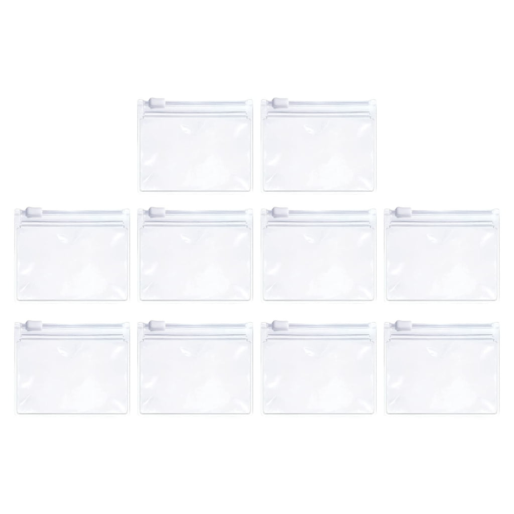 10pcs EVA Zippered Bags For Storing Vitamins And Pills Medicine Storage ...