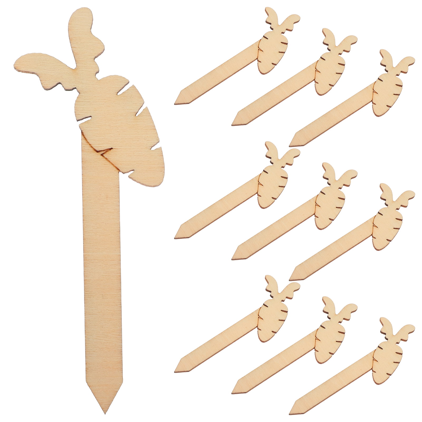 10pcs Easter Bookmarks for Teachers and Students Cute Carrot Shaped ...