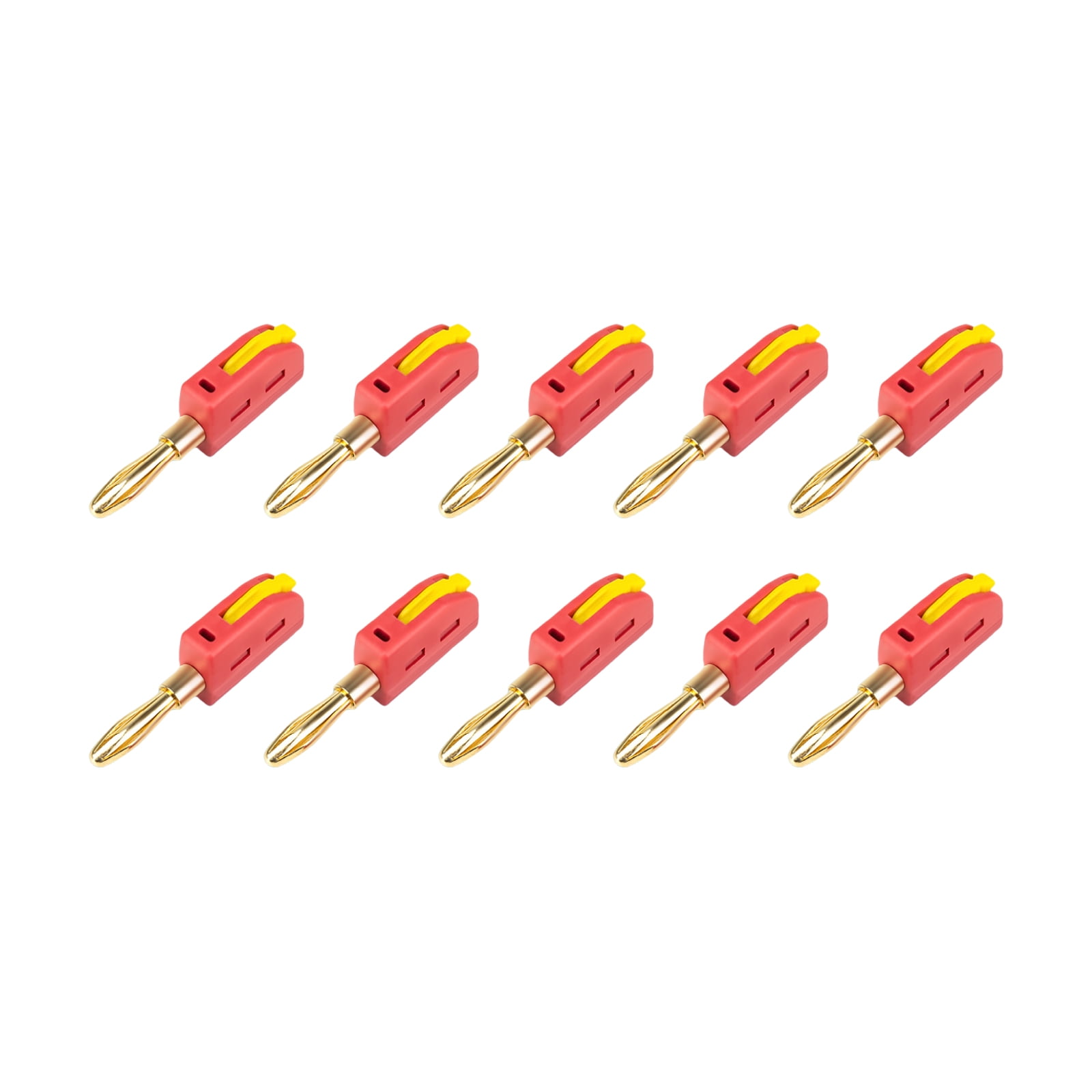 10pcs Efficient 32A 4mm Banana Plug Solderless Quick Connects 4mm ...