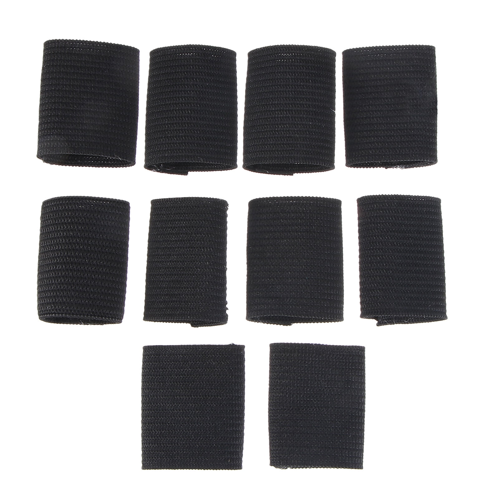 10pcs Elastic Nylon Finger Sleeve Professional Fingerstalls Finger ...