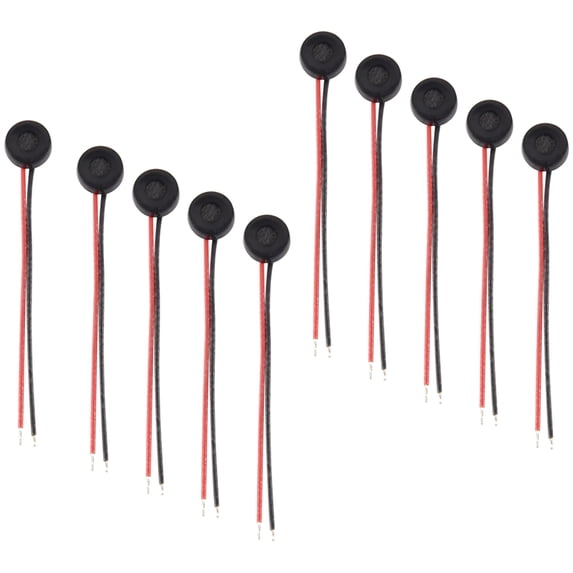 10pcs Electret Condenser MIC 4mm x 2mm for PC Phone MP3 MP4 - Walmart.com
