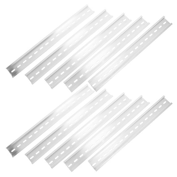 10pcs Electronic Accessory Replaceable Aluminum Din Rails Din Rail ...