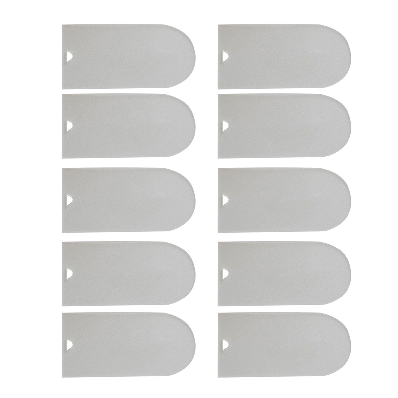 10pcs Elegant Acrylic Wedding Place Card Name Plate Seating Chart Sign ...