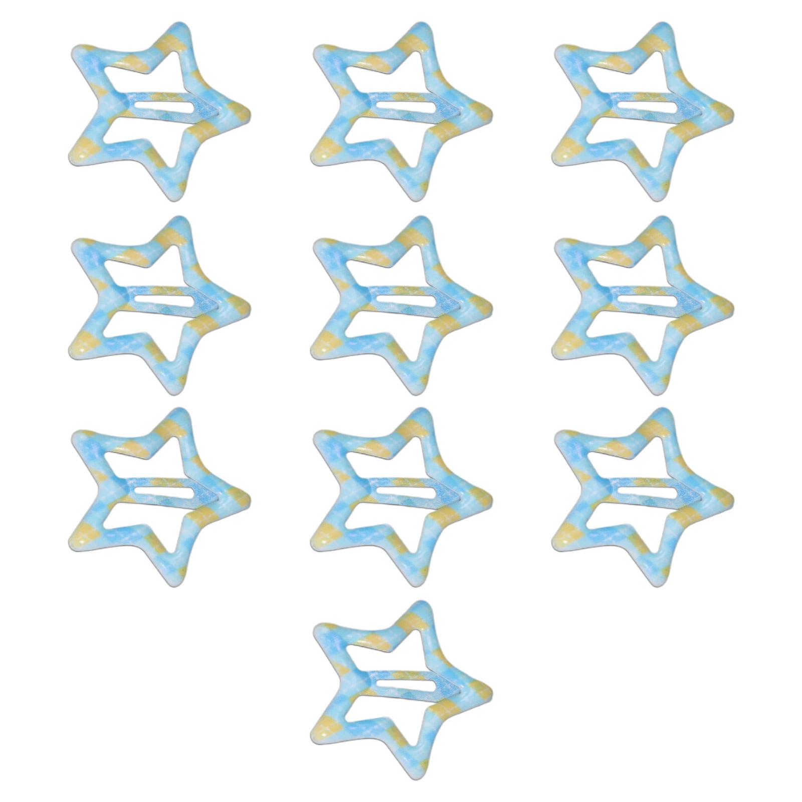 10pcs Elegant Ladies Hairclip Makeup Washing Face Hair Pin Durability ...