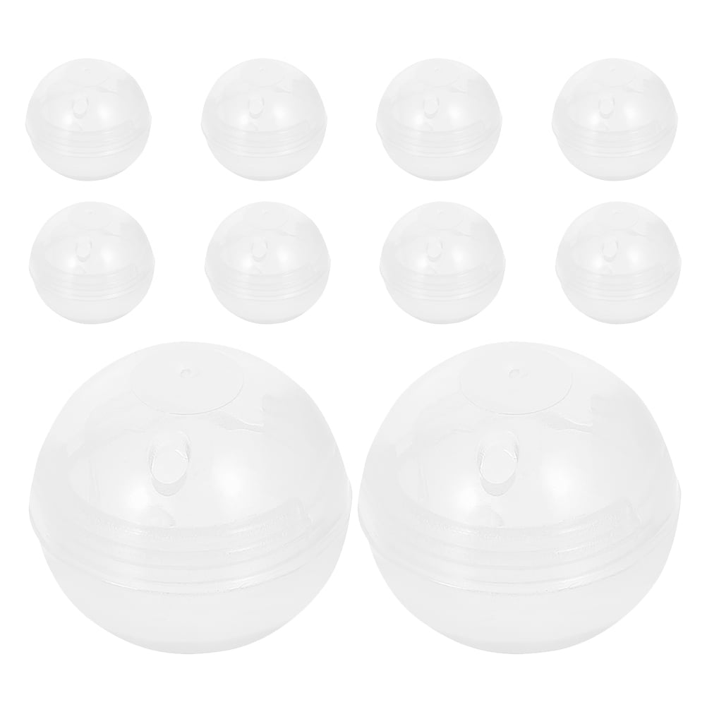 ibasenice Transparent Fillable Toy Capsules for Vending Machines ...