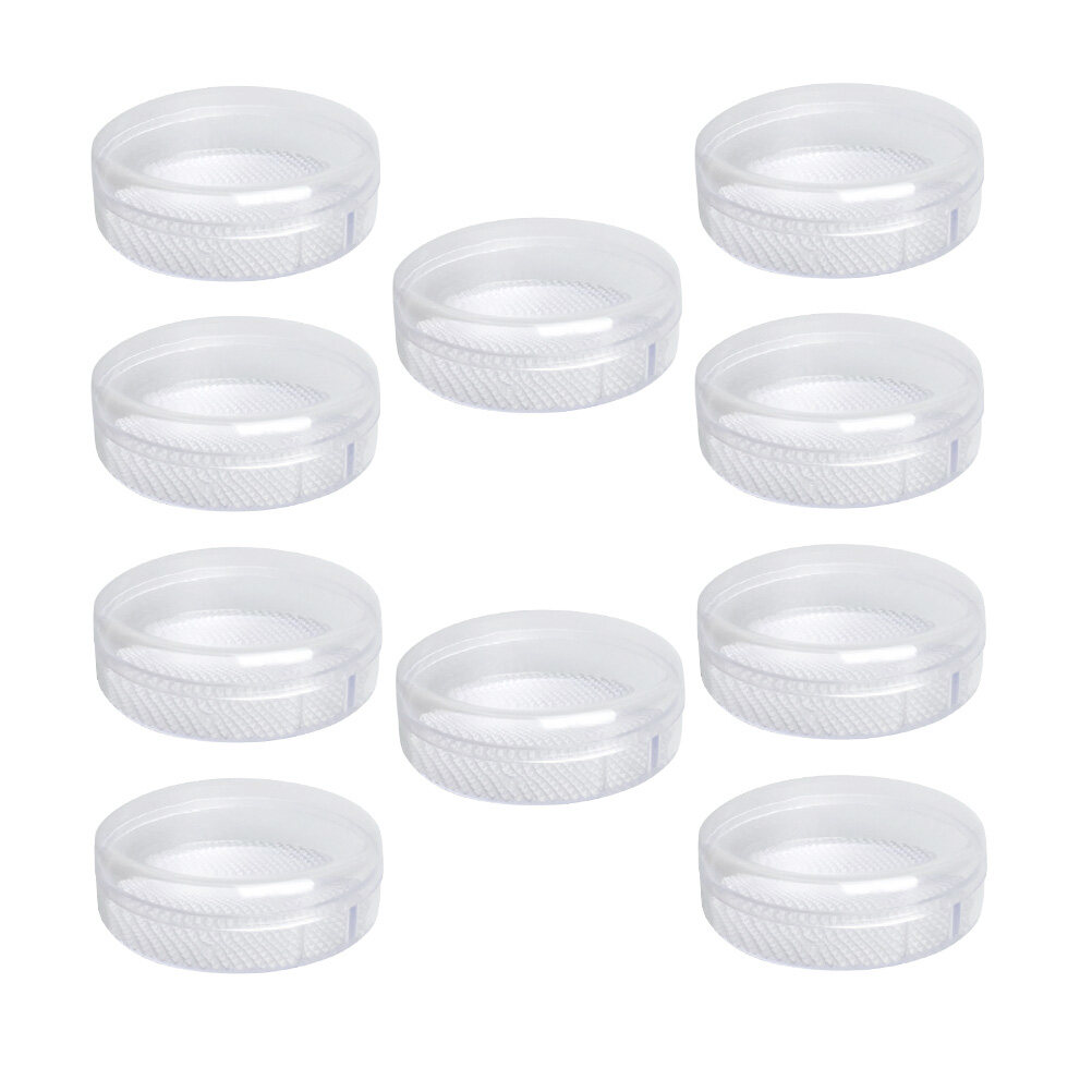 10pcs Empty Powder Puff Cases Makeup Puff Storage Boxes Dry Wet Puff ...