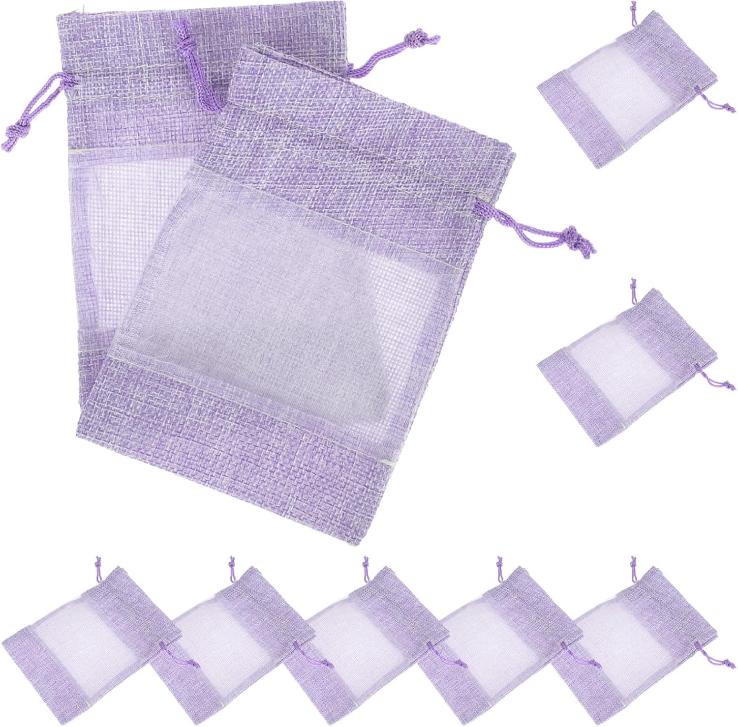 10pcs Empty Sachet Bags for Drawers and Closet: Mesh Sachet Bags ...