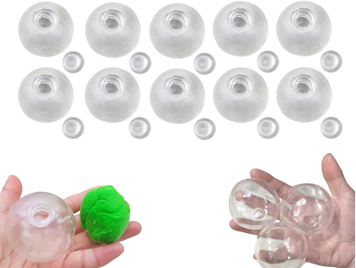 10pcs Empty Stress Ball DIY Kit, Blank Skins Pressure Balls Skin DIY ...