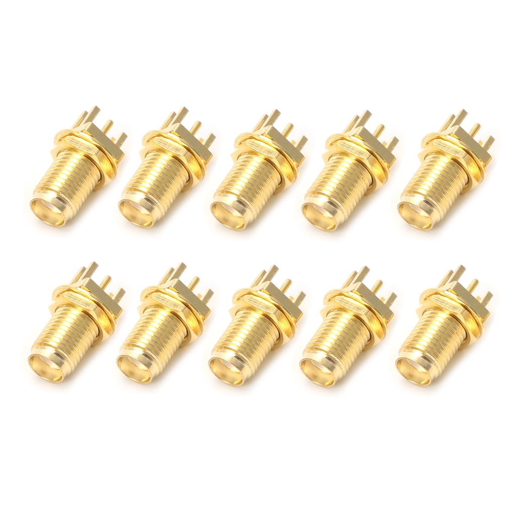 10pcs End for Launch PCB Mount Mount SMA Female Straight Connector ...
