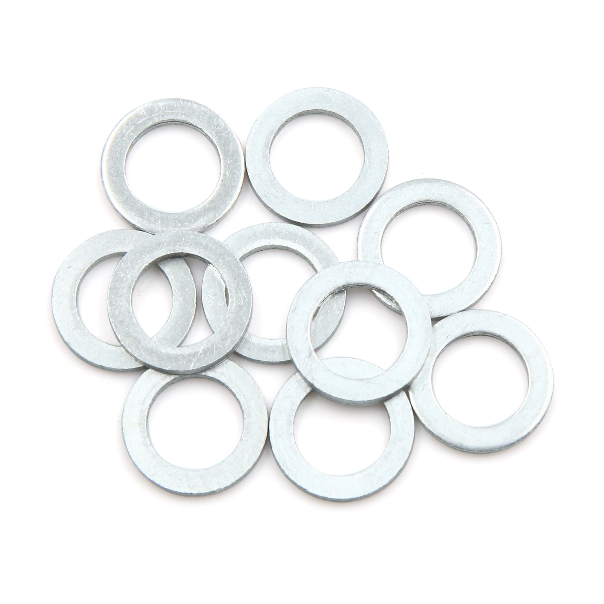 10pcs Engine Oil Crush Washers Drain Plug Gaskets 12mm ID. 19.7mm OD ...