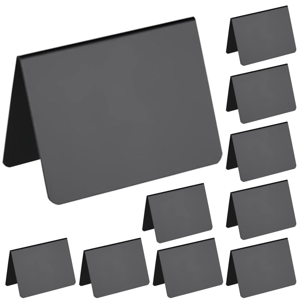 10pcs Erasable Desktop Sign Decors Memo Sign Boards Store Reusable ...