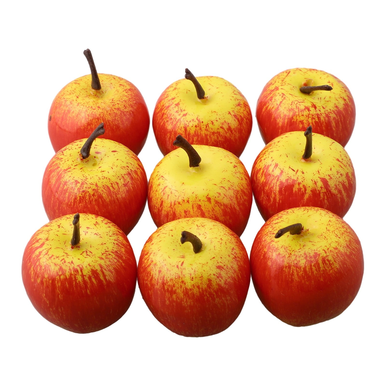 10pcs Fake Apples Simulate Super Small Apples Artificial Foam Plastic ...