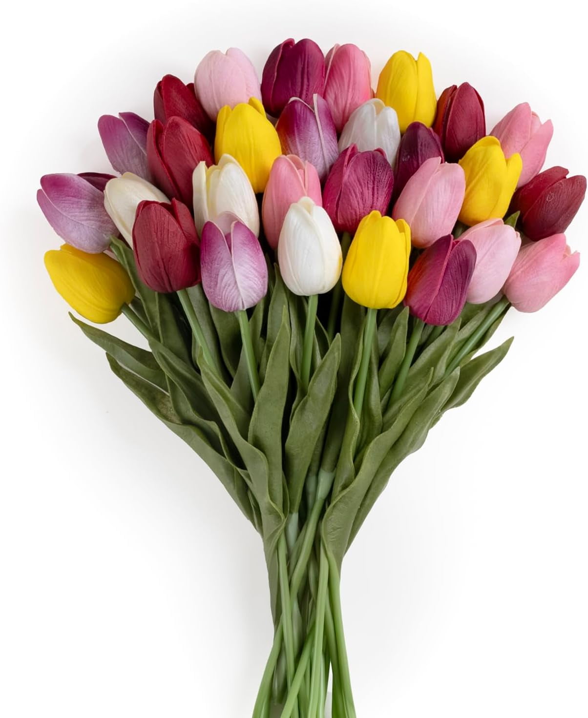 10pcs Fake Tulips, 13'' Tulips Artificial Flowers, Artificial Tulips ...