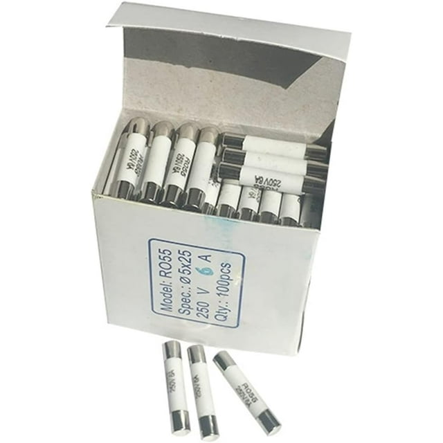 10pcs Fast Blow Ceramic Fuse 5 * 25mm Fuse 250V 1A 2A 3A 4A 6A 8A 10A 15A 20A 25A 30A - Walmart.com