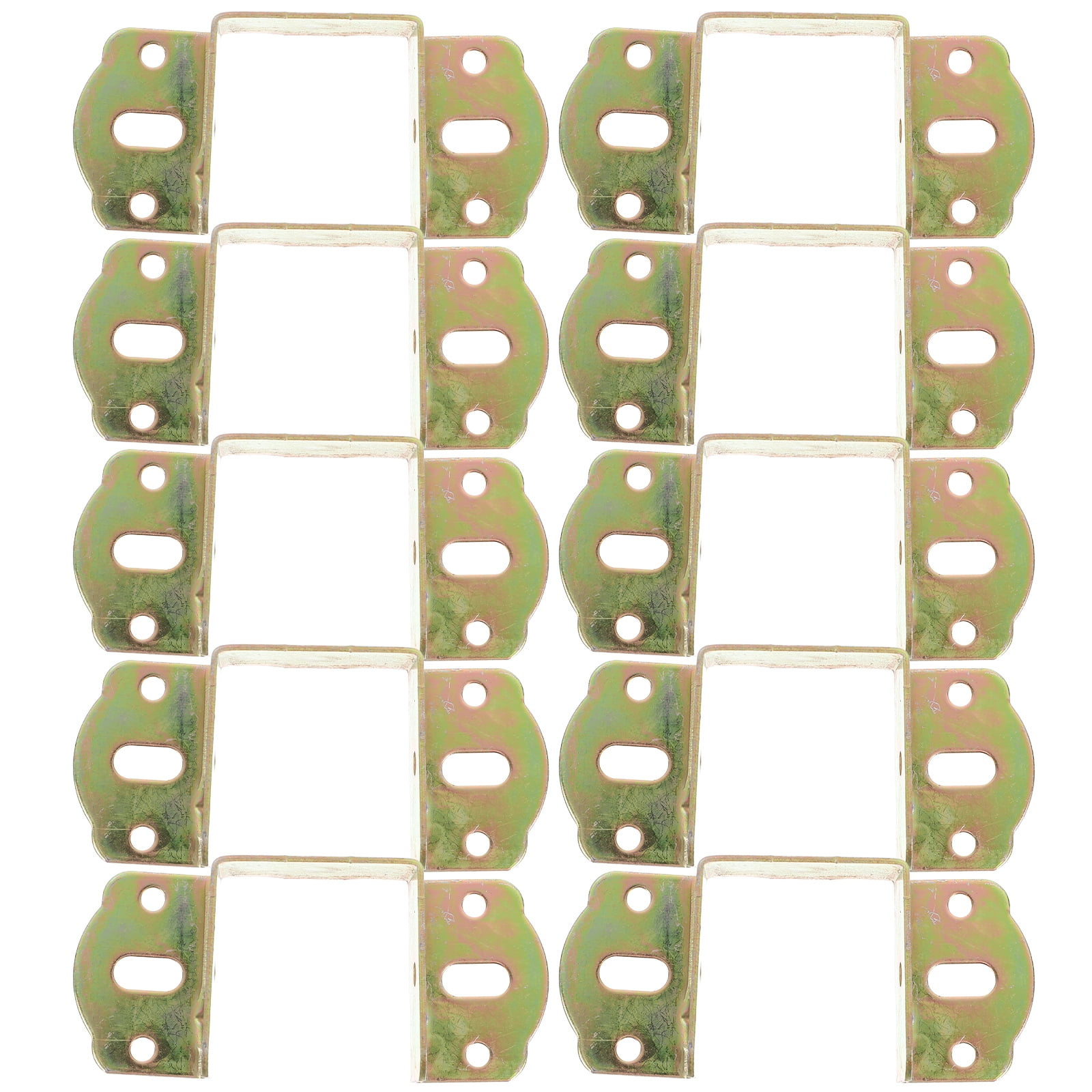 10pcs Fence Bracket Galvanized Iron Brackets Wood Rail Support Bracket ...